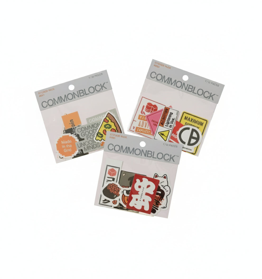 STICKER PACK – COMMON BLOCK